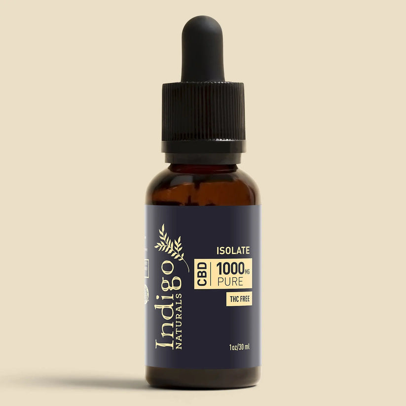 1000mg CBD Isolate Oils with no THC | Indigonaturals.net ...
